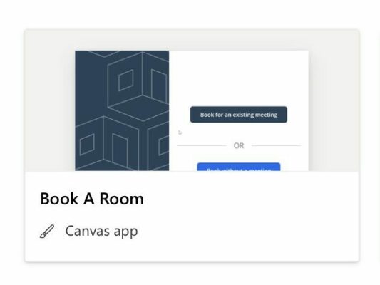 How to configure an interactive workspace booking system using ...